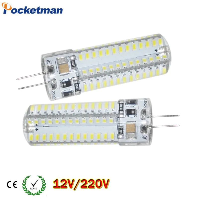 Led G4 Ac 220v Dc 12v Led Bulb Lamp Smd 3014 3w 4w 5w 6w 7w Replace 10w ...