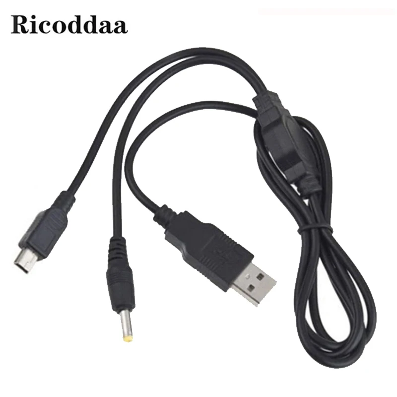 2 In 1 Usb Charger Cable For Psp 1000 2000 3000 Charging Transfer Data ...