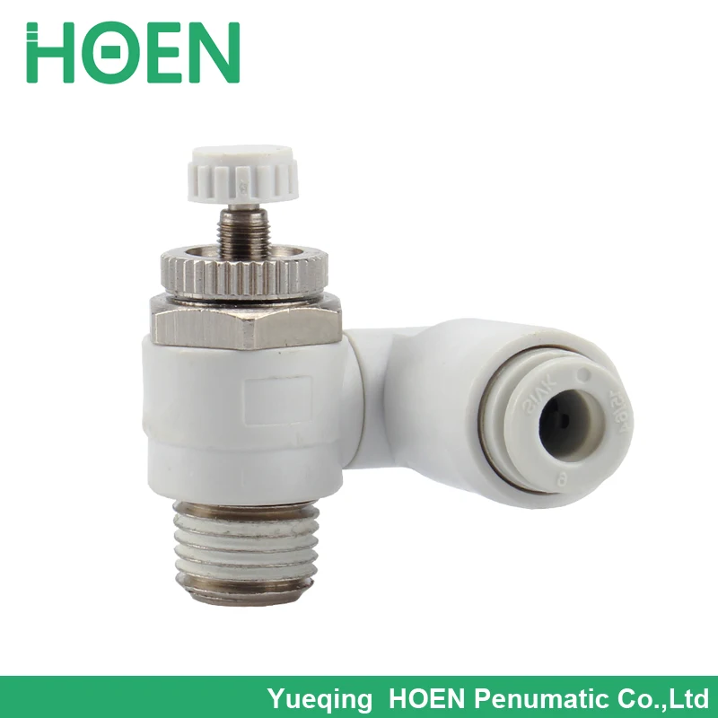 AS Universal Type Speed Controller with One touch Fitting pneumatic ...
