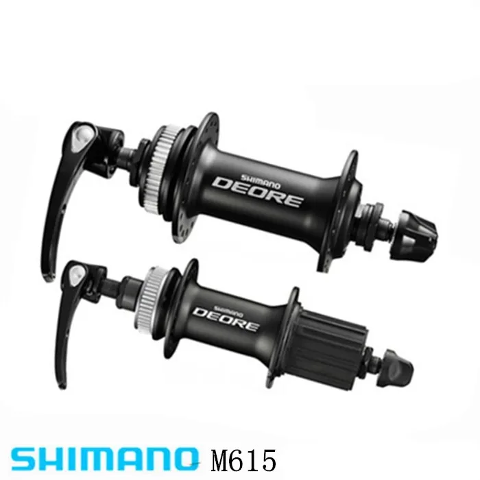 DEORE M615 32H Center Lock Bicycle Hub Front & Rear MTB Mountain Bike ...