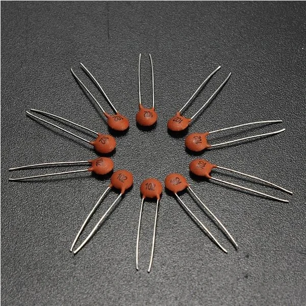 Bidward 10 Pcs 102 50V DIP Capacitor Ceramic Disc Capacitors|capacitor ...