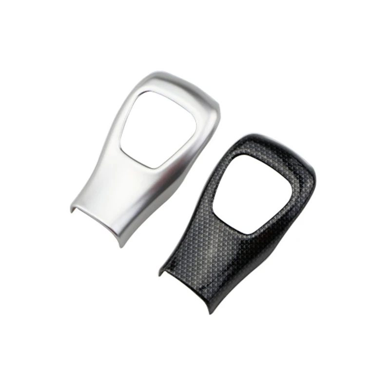 Foal Burning Car ABS Chrome Gear Shift Knob Protective Trim Head Knob ...