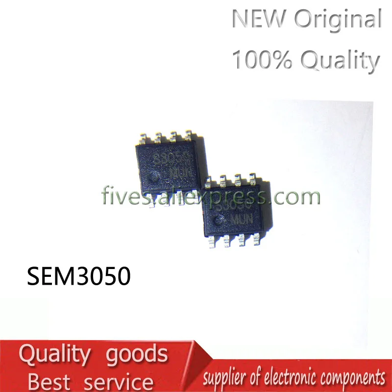 10 unids/lote nueva S3050 SEM3050 SOP 8 칩 드 포텐시아 LCD|케이블 와인더| - AliExpress