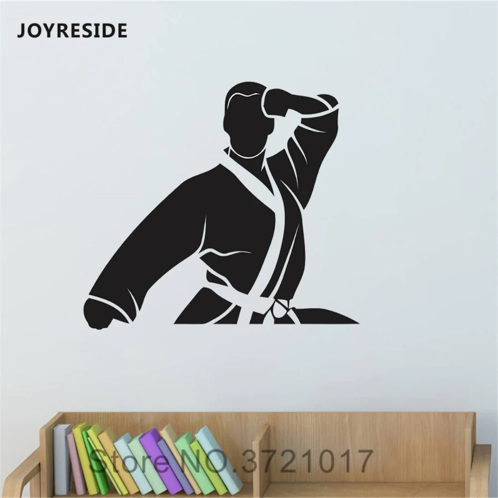 Joyreside Karate Wall Sports Decals Vinyl Sticker Home Interior Design ...