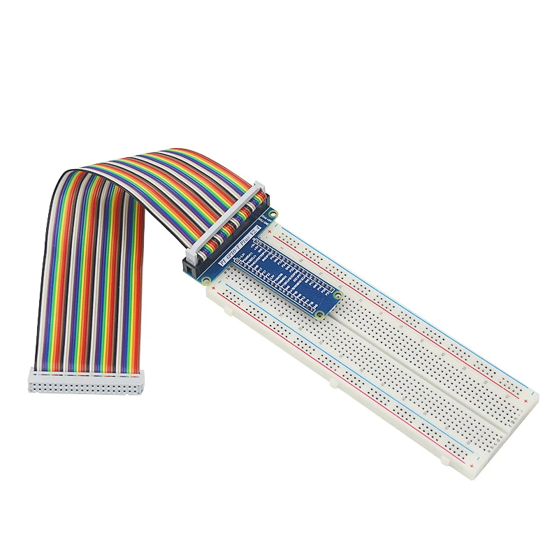 Raspberry Pi 40 Pin GPIO Extension Board + MB-102 Breadboard PCB Bread ...
