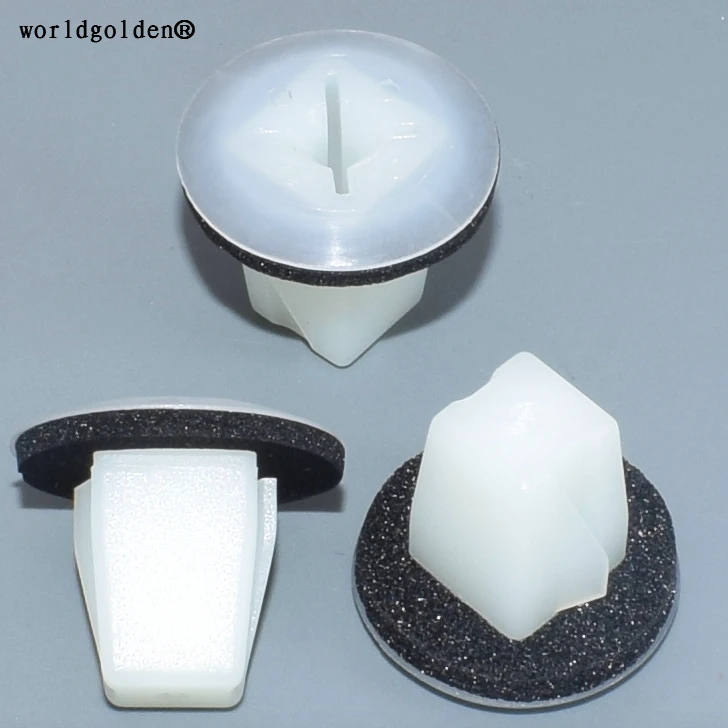 Worldgolden 100 stücke kunststoff clip Tülle für Mazda # GJ6A 58 975 ...