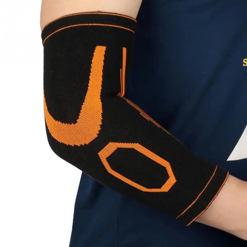 1 Pair Unisex Elbow Protector Guard Sports Nylon Elbow Support Pads