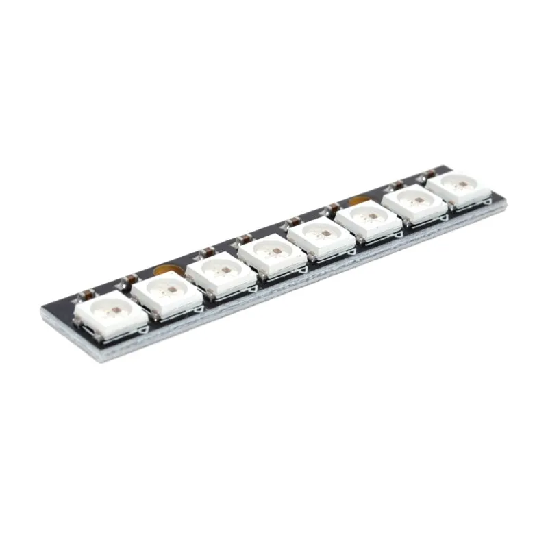 8 channel WS2812 5050 RGB LED lights built-in full color-driven ...