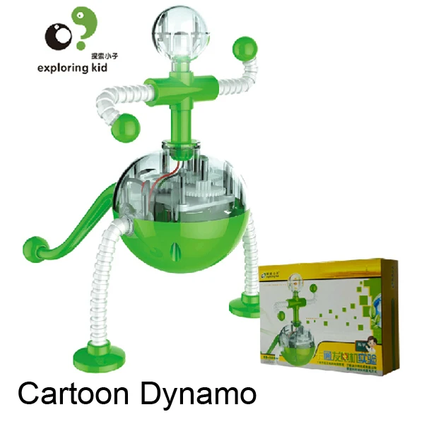Children DIY Science Toy Cartoon Dynamo Experiment D027|diy science ...