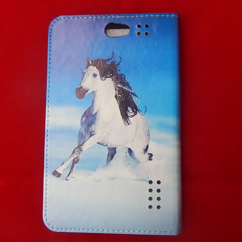 Tri folding Printed PU leather case Cover For Supra M74B 3G 7 Inch ...