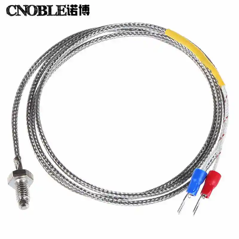 1500mm E Type Temperature Sensors WRET M6 0 To 600 Degree Thermocouple ...