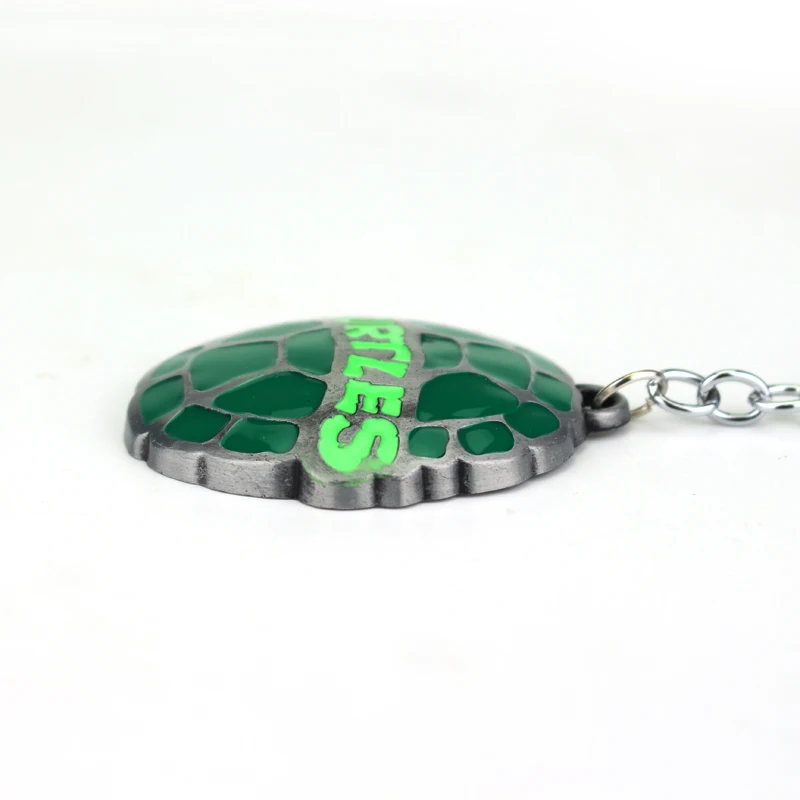 MQCHUN Cute Teenage Mutant Ninja Turtles Keychain Green Enamel TMNT ...