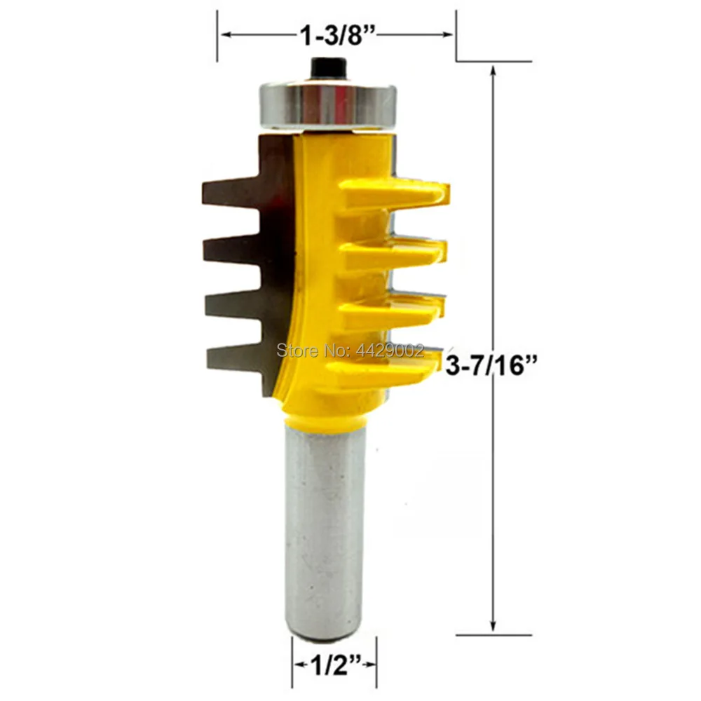 Finger Joint Router Bit 1/2" Shank Cone Tenon Woodwork Cutter Power ...