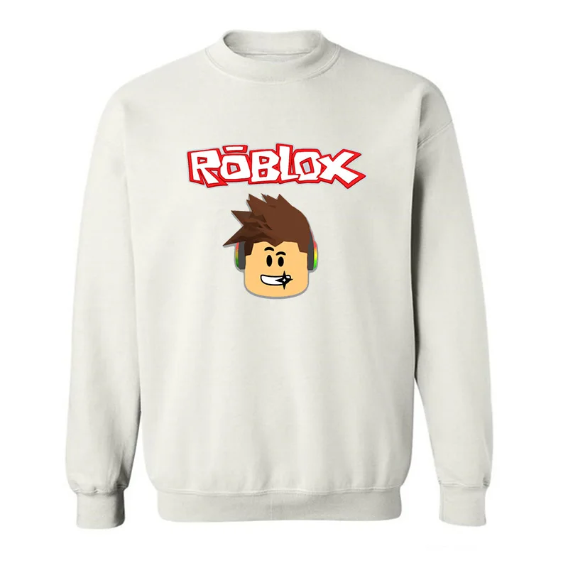 New Arrive Funny Roblox Round Collar funny Hoodies Sweatshirts for men ...