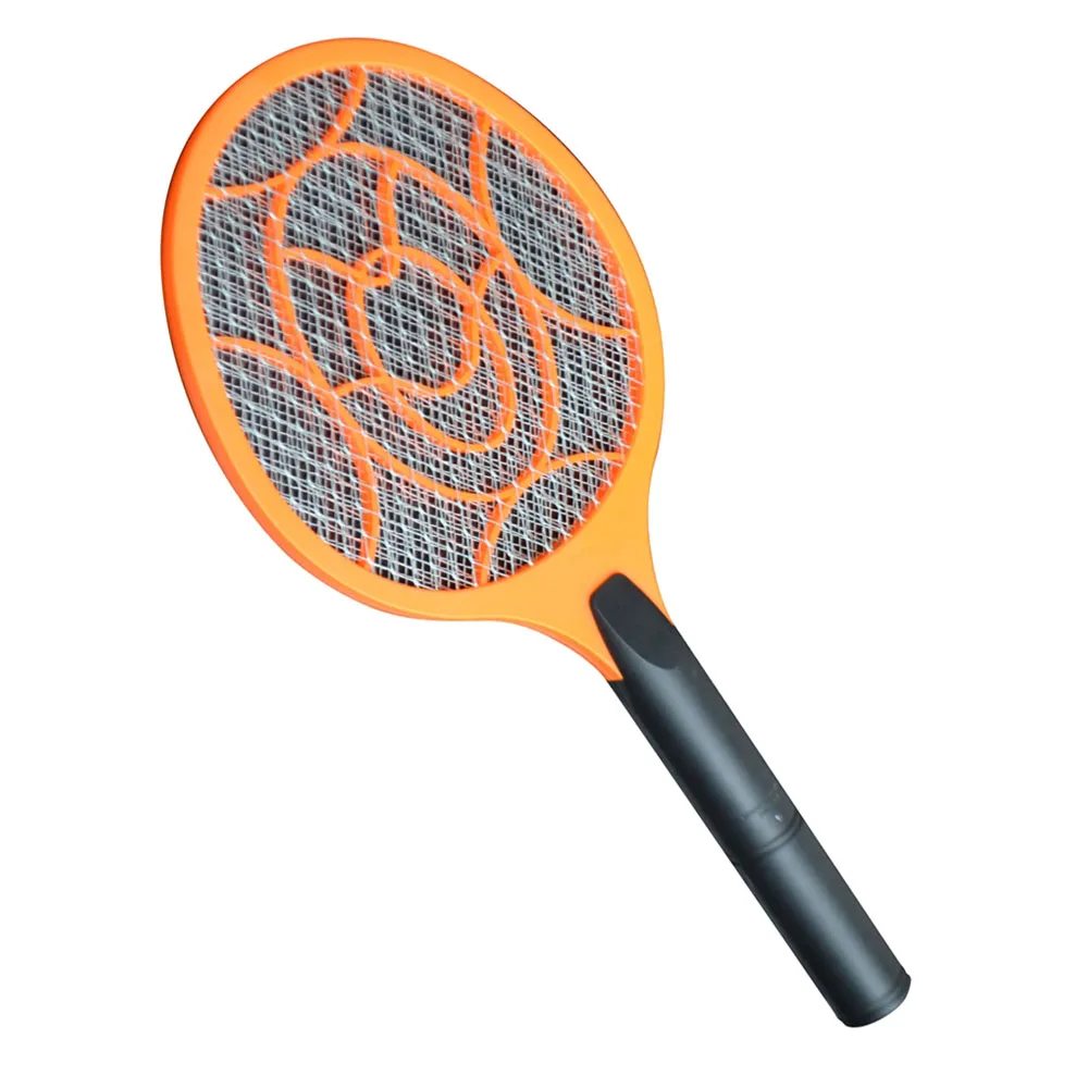 3 Layers Net Dry Cell Hand Racket Electric Swatter Home Garden Pest ...
