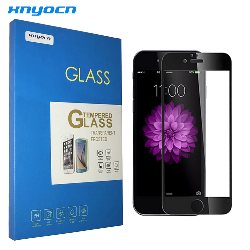 Tempered Glass For iphone6 Original For iphone 6S 7 Plus Glass Soft ...