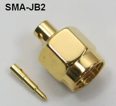 Conector RF SMA tipo SMA JB2 soldadura hembra, apto para RG405, conector Coaxial, antena de ...