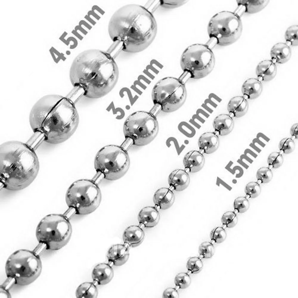 1 5 2 2 4 3 2 4 5 6 8 10 Mm 316L Roestvrij Staal Zilveren Kleur Top 1-5-2-2-4-3-2-4-5-6-8-10-mm-316l-roestvrij-staal-zilveren-kleur-top