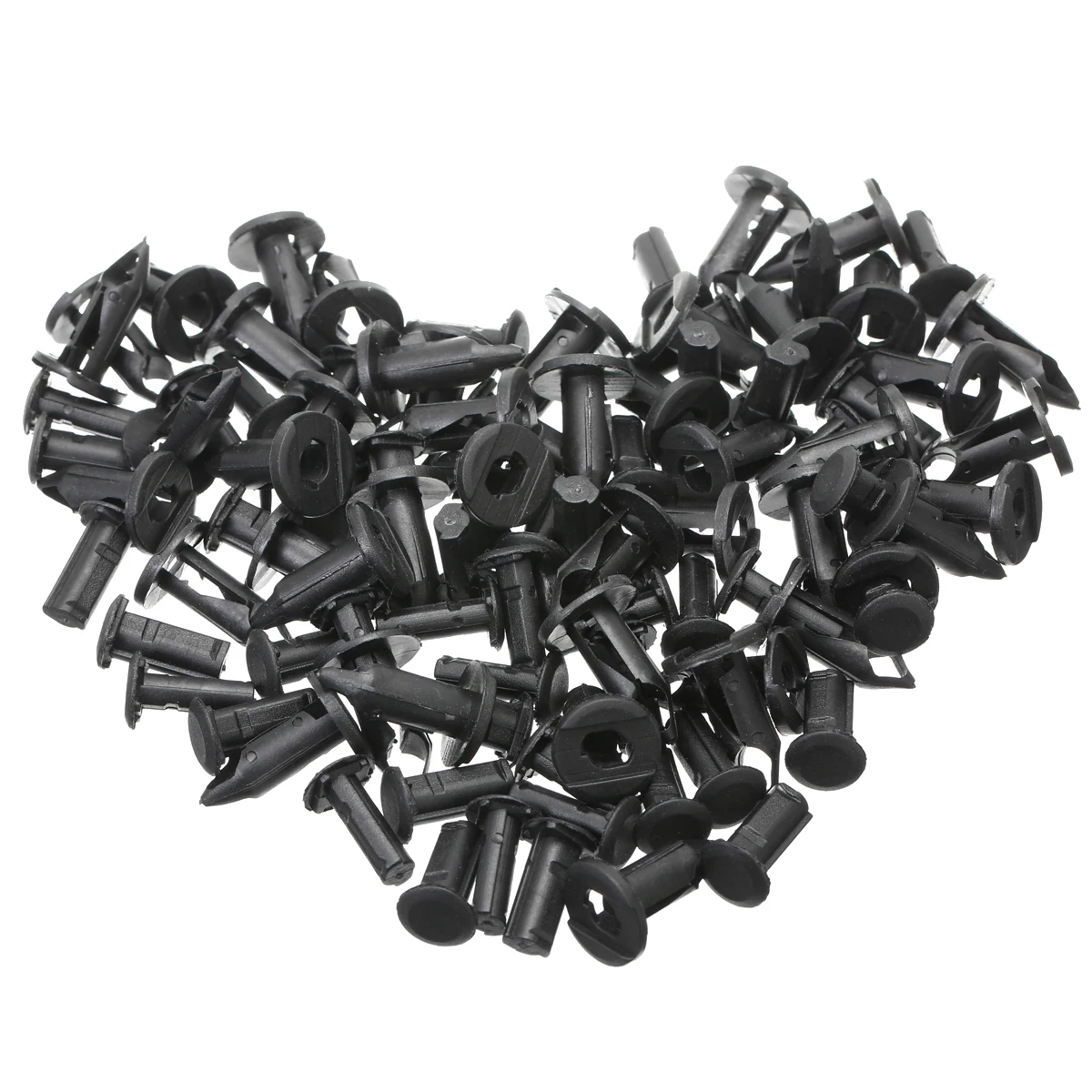50pcs Universal Mixed ATV UTV Bumper Fender Screw Plastic Fastener Clip ...