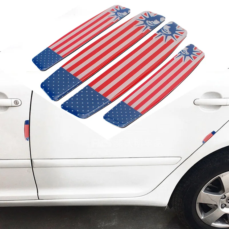 Car Door Edge Rear Trunk Sticker Bumper Strip Decals for Flag of The ...
