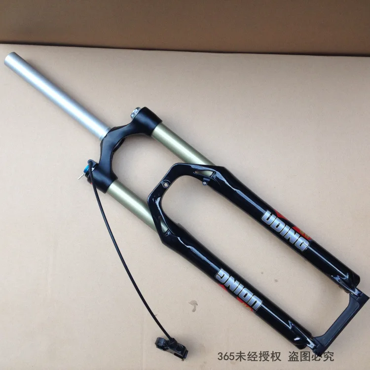 대만 재능있는 삼각대 uding 가스 포크 26 인치 산악 자전거 포크 서스펜션 자전거 포크 고정 수 포크 넘 신|bicycle ...