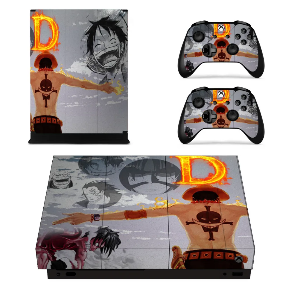 One Piece Skin Sticker for Microsoft Xbox One X - ConsoleSkins.co