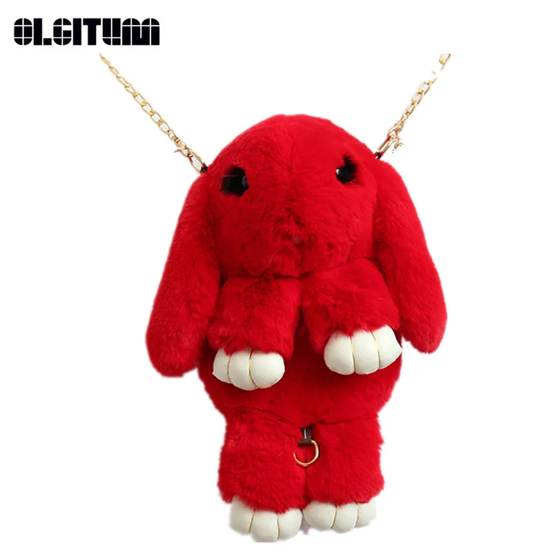 OLGITUM New Cute Rabbit Bag Children Cartoon Shoulder Bag Fashion ...