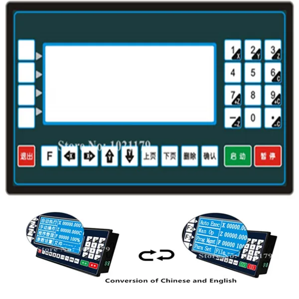 무료 배송 Tc5510 단일 축 Cnc 컨트롤러 스테퍼 모터 서보 모터 프로그래밍 컨트롤러 Tc55 시리즈 1 축 컨트롤러
