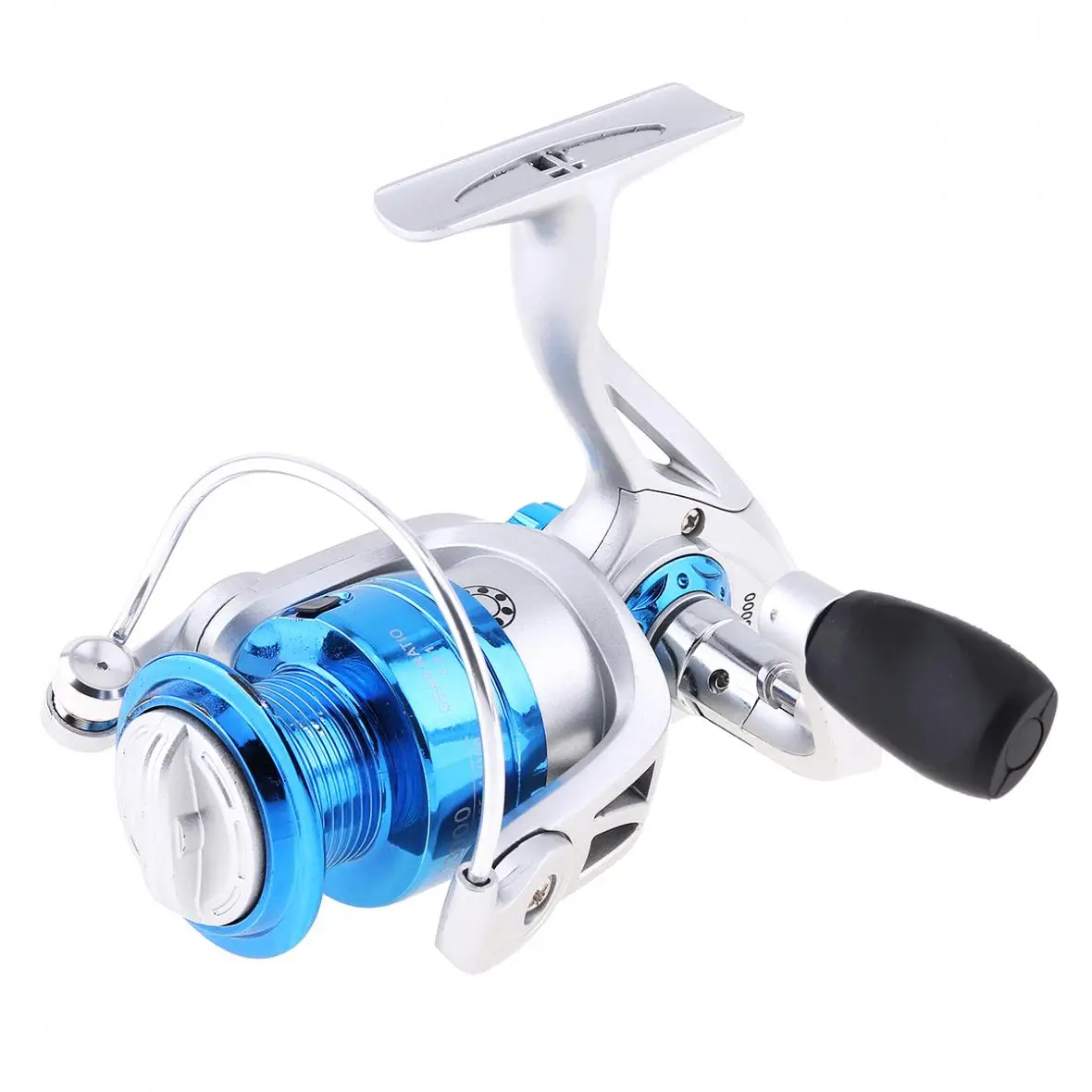 2.1m Durable Fishing Rod Reel Line Combo Full Kits 1000 Series Spinning ...