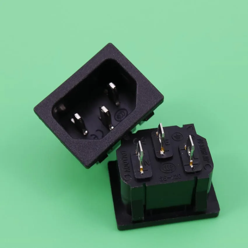 YuXi 3Pins AC DC Power Outlets Ports 3 Foot AC Power Outlet Socket ...