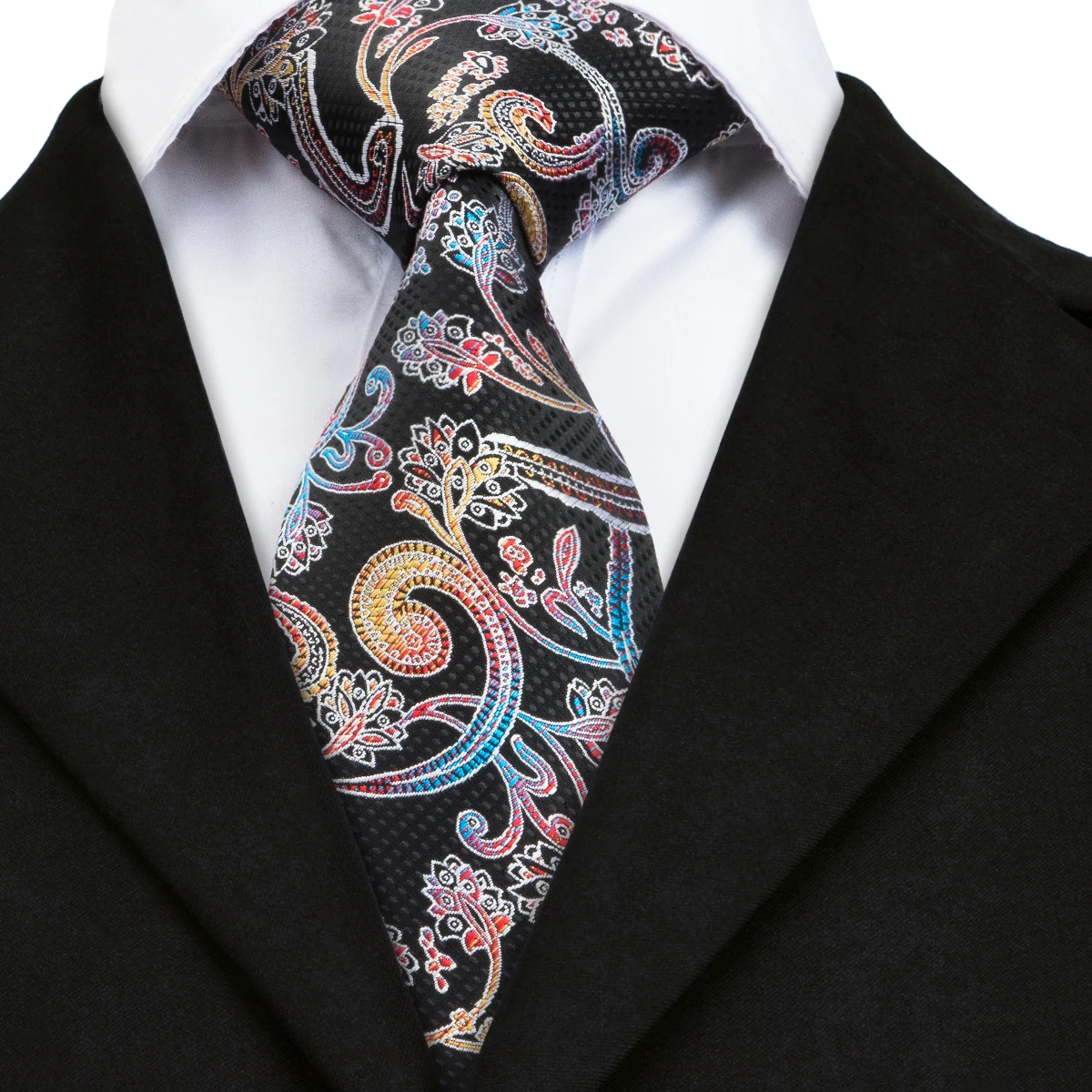 DN 1747 de moda de los hombres corbata de lazo Floral para los hombres ...