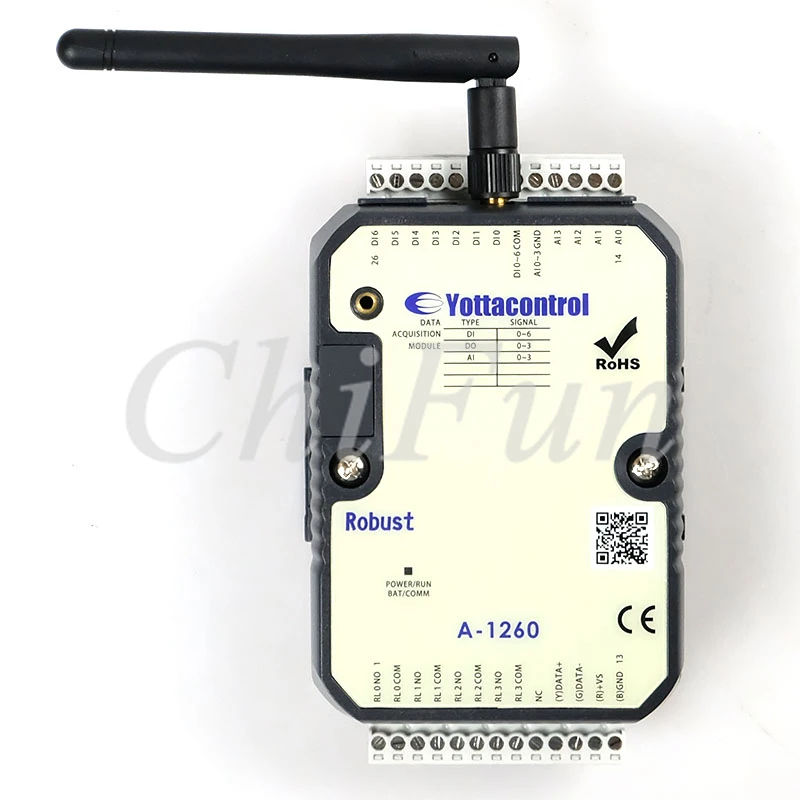 7di 4do 4ai Wifi Analog Acquisition Module 0 10v Input Relay Output Modbus Rtu Ascii Tcp Built