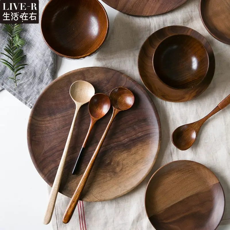 Online Buy Wholesale wood plates from China wood plates Wholesalers ...