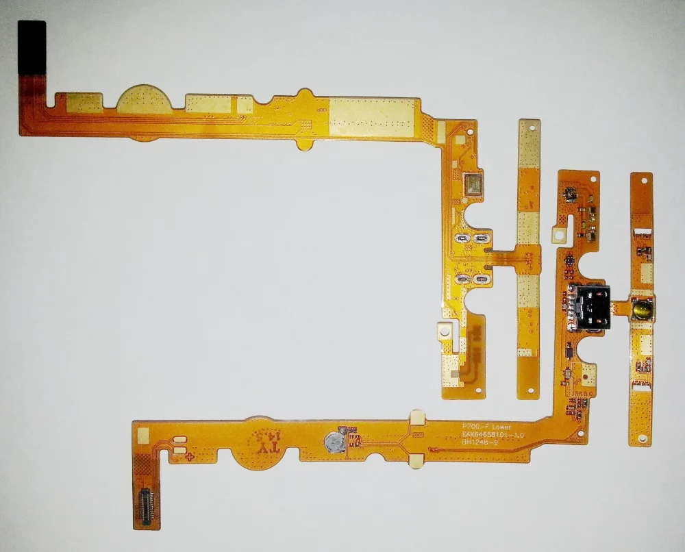 Para LG L7 P700 P705 OEM puerto de carga de micrófono w/botón de inicio ...