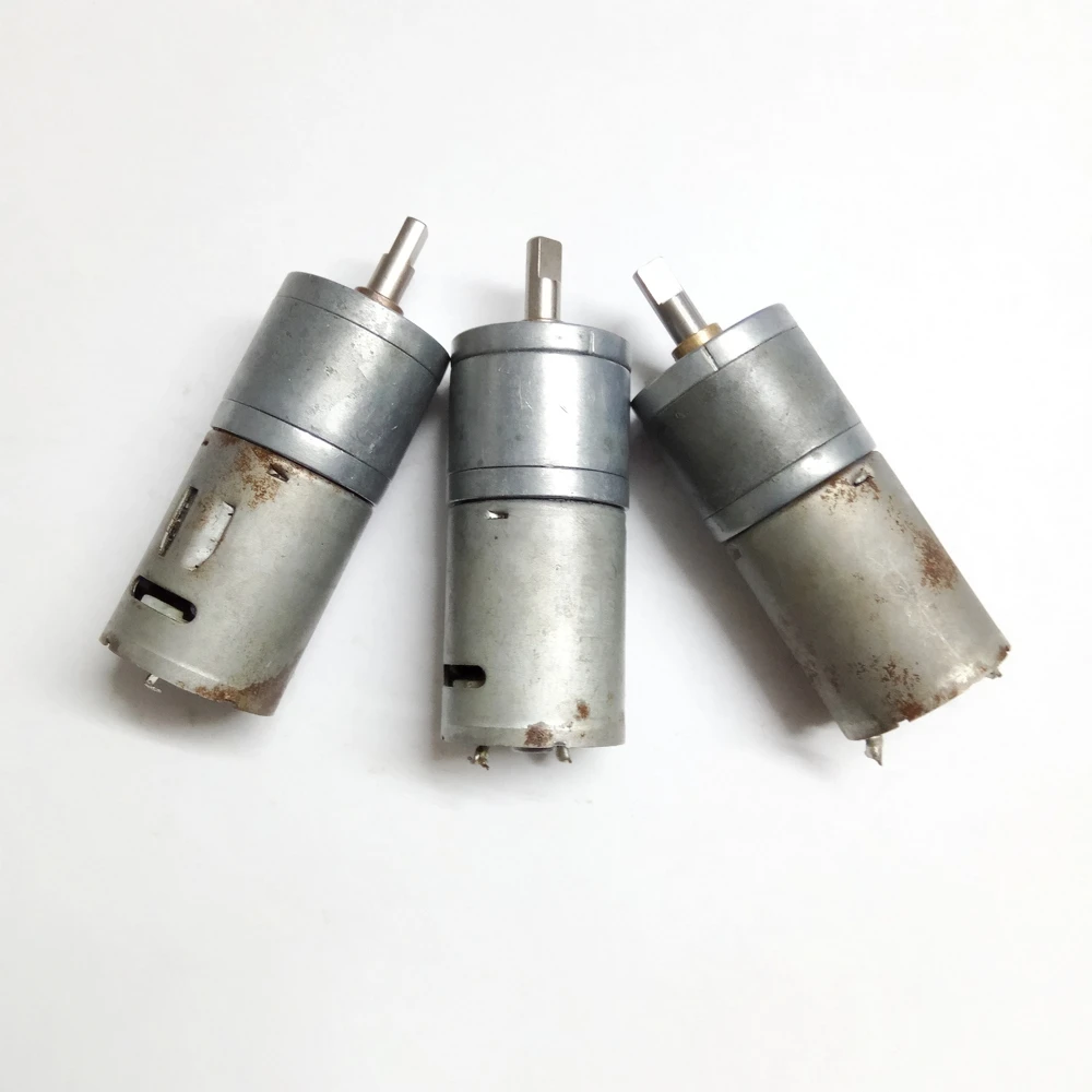 25GA 370 DC gear motor Full metal High torque Gear motor DC 5V 6V 9V ...