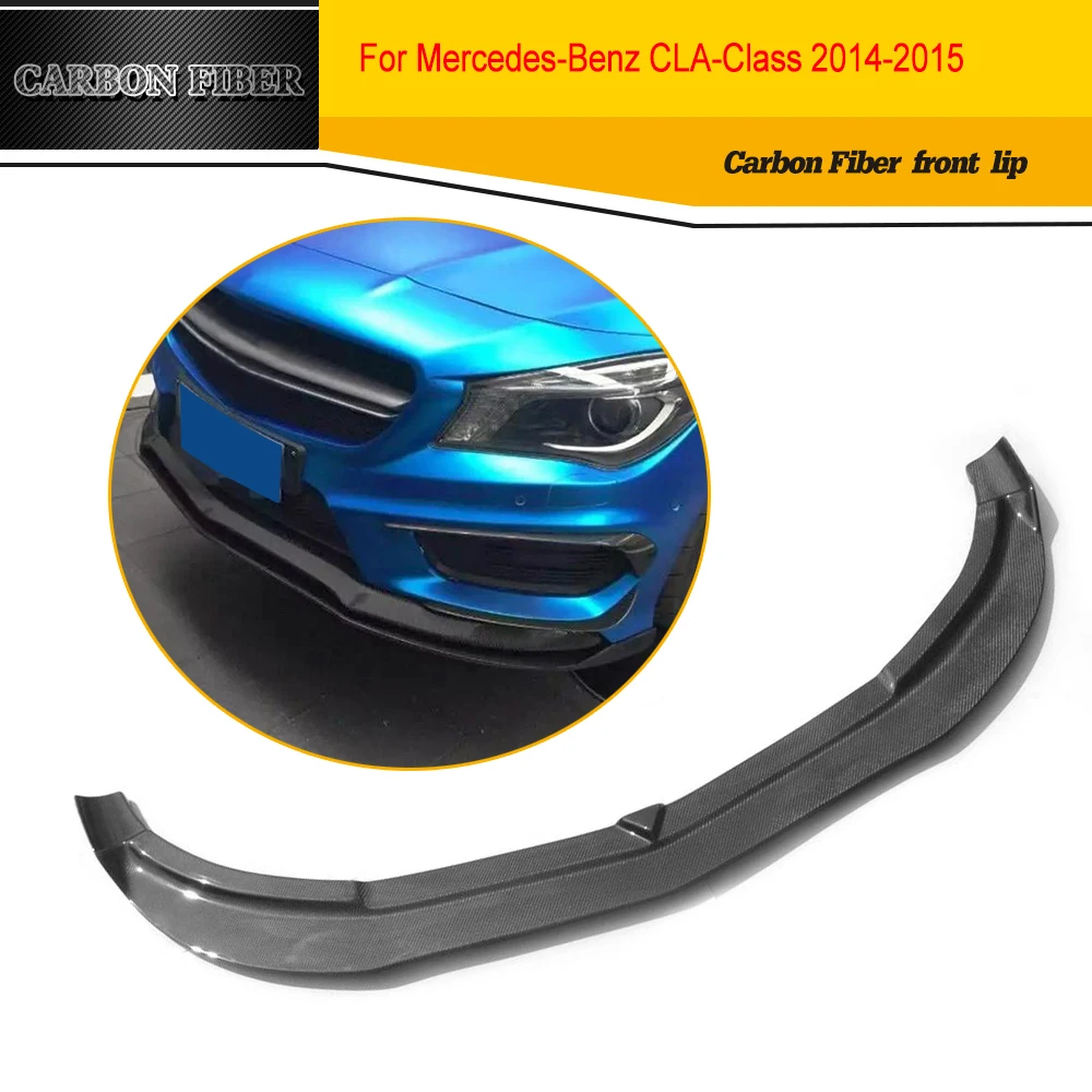 Front Bumper Lip Spoiler Splitter for Benz CLA C117 CLA 180 CLA250 ...