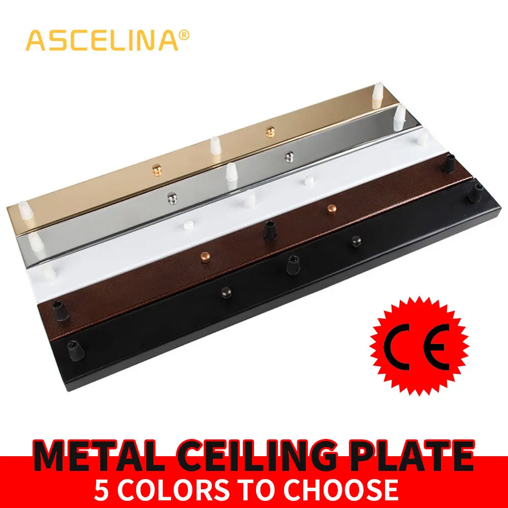ASCELINA Ceiling Plate canopy plate Three lamps light fitting base ...