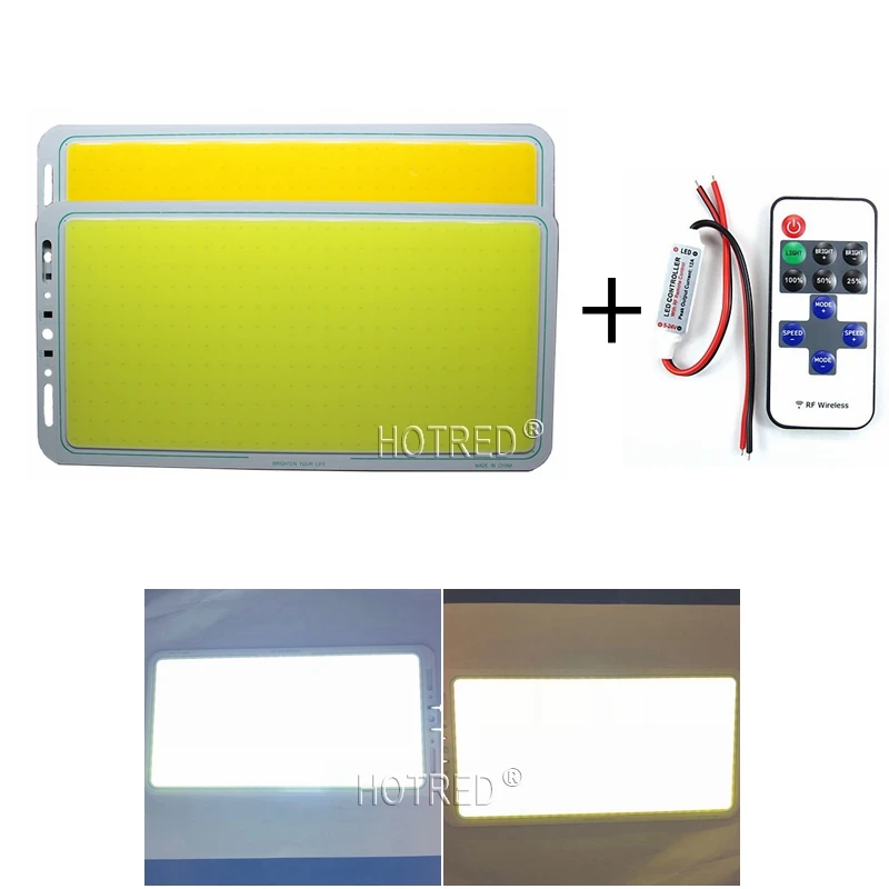 200w Dimmable Dc 12v Led Cob 220*113mm Outdoor Multifunction Light With ...