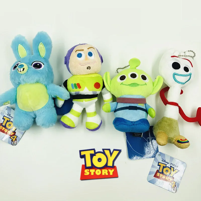 Hot Toy Story 4 Woody Forky Bunny Alien Buzz Lightyear Plush Doll 6 ...