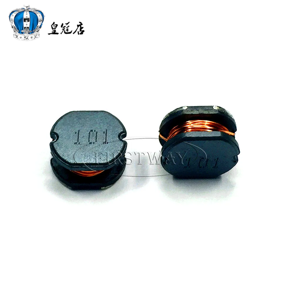 20pcs/SMD power inductors CD105 100UH 1.15A word:101 PIO105 101KT 10*9 ...