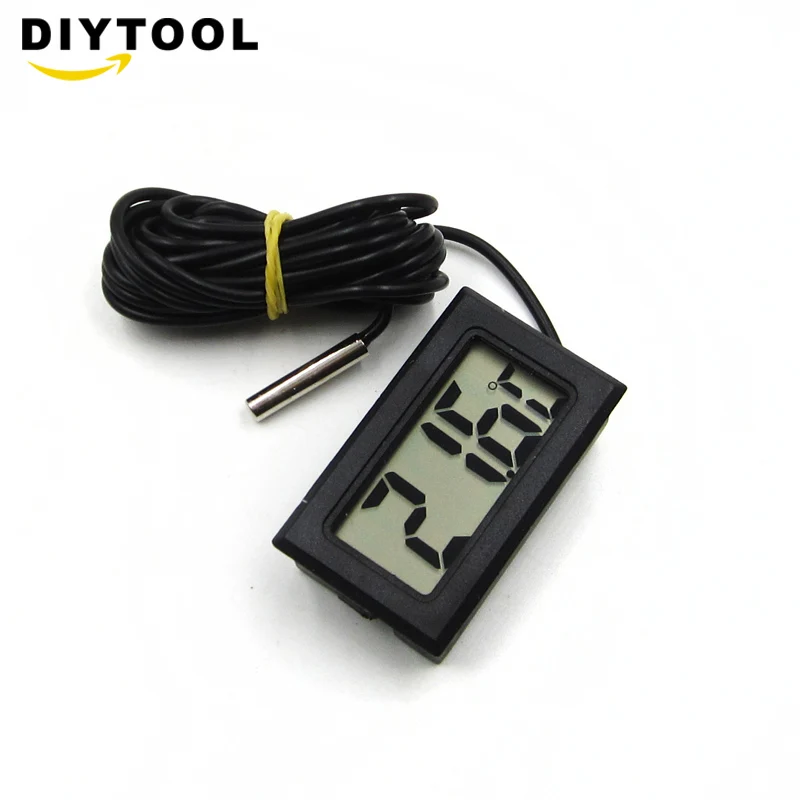 Mini termómetro Digital con pantalla LCD, medidor de humedad para ...
