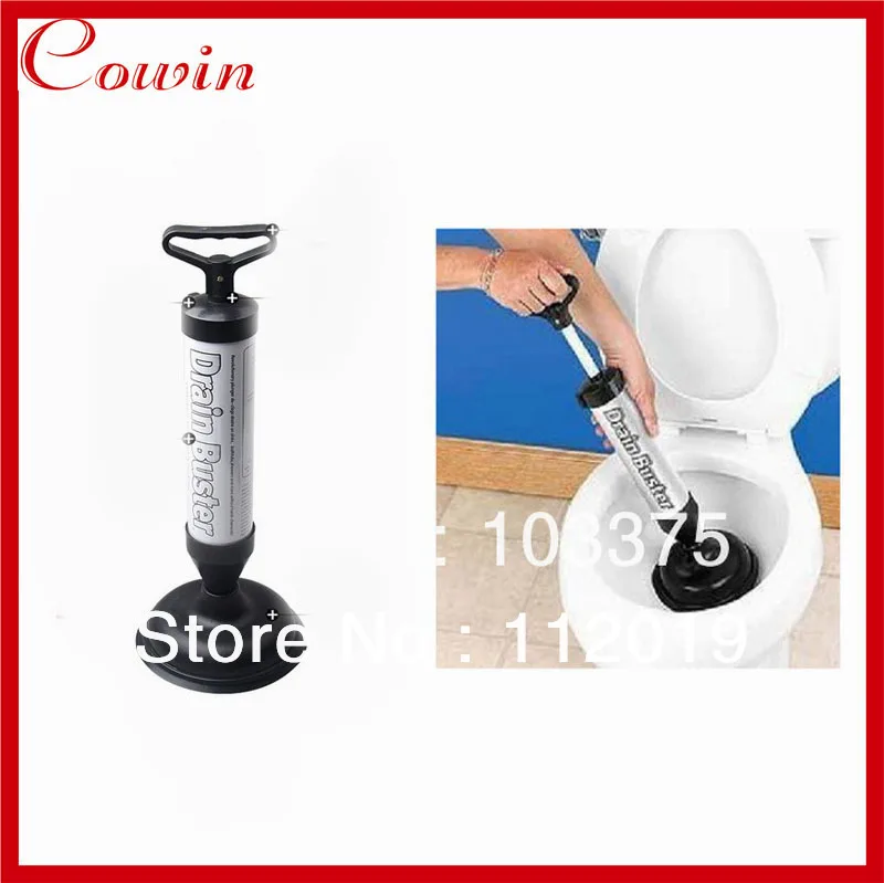 Free Shipping Manual Hand Compressed Air Pump Drain Buster Cleaner ...