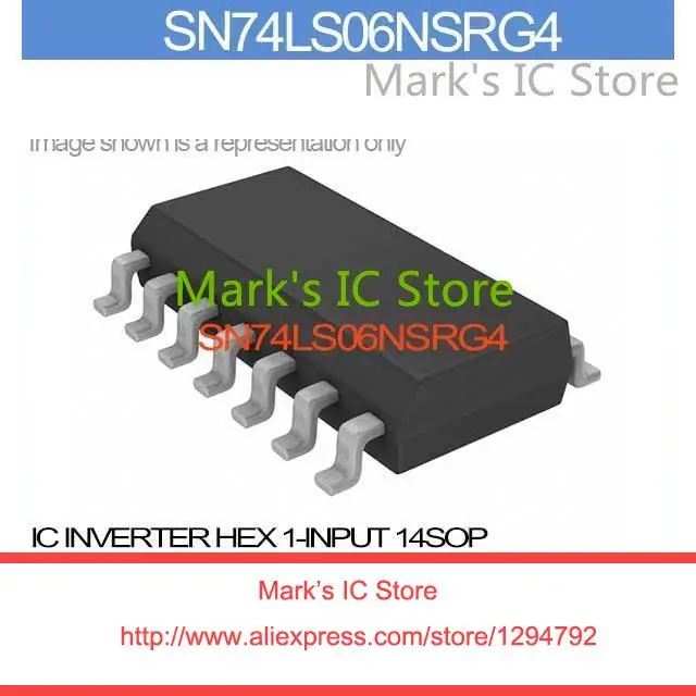SN74LS06NSRG4 IC INVERTER HEX 1 INPUT 14SOP SN74LS06NSR 74LS0 SN74LS06 ...