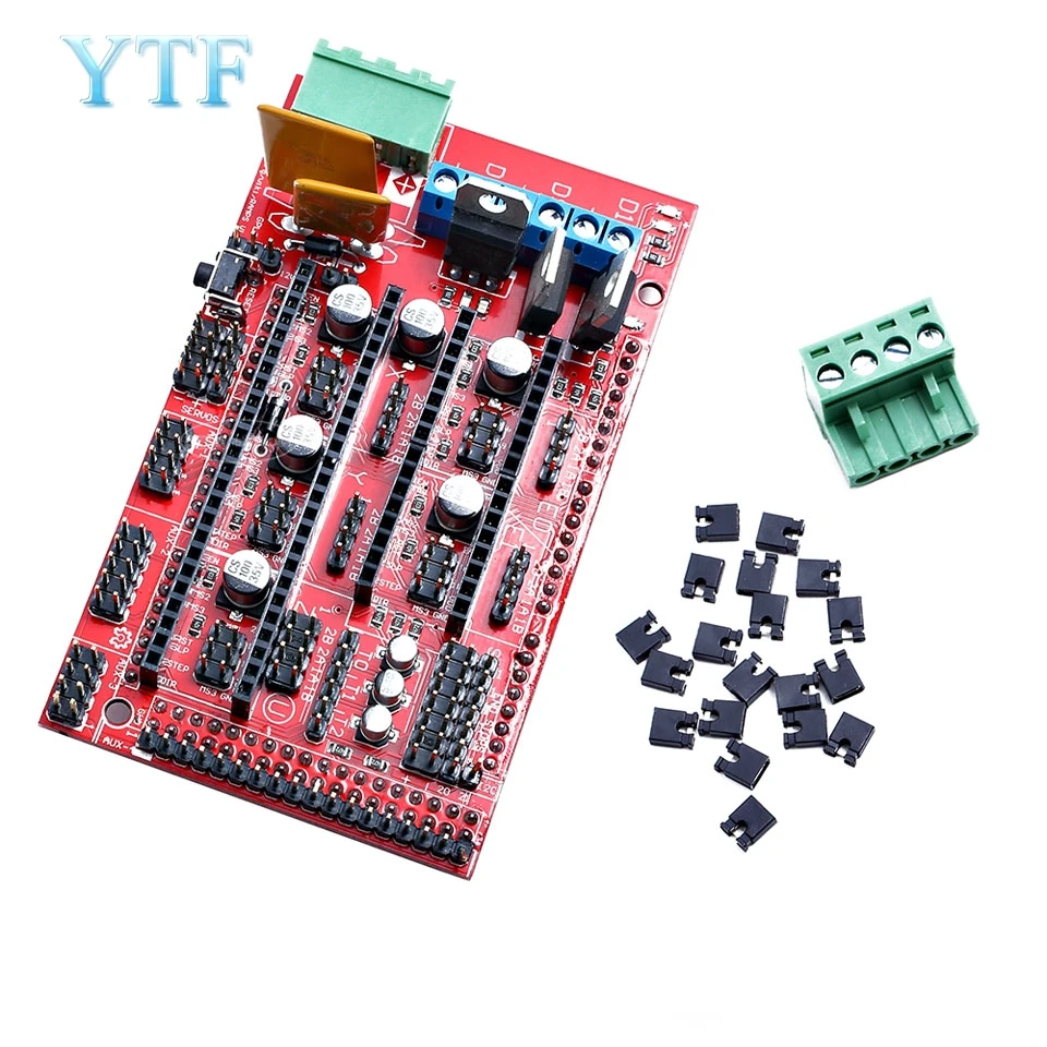 3D Printer RAMPS 1.4 Control Board printer Control Reprap MendelPrusa 3D printer Parts|reprap 3d ...