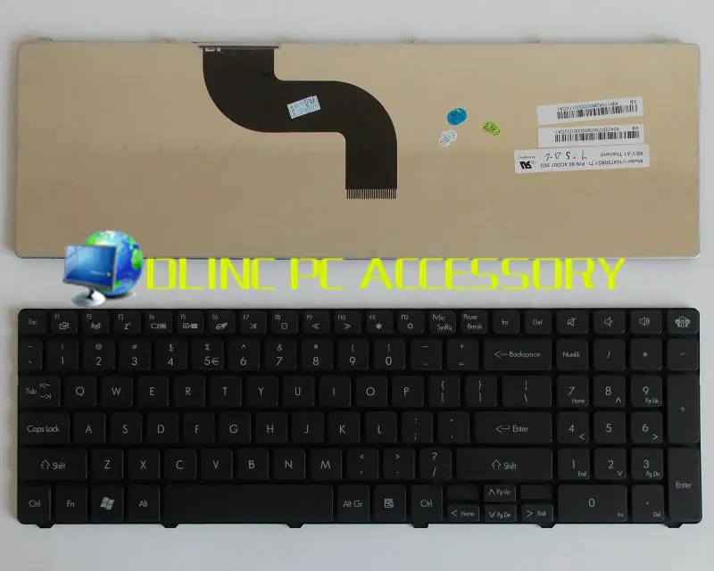 Genuine Keyboard for Packard Bell EasyNote EN TE11BZ TE11HC TE11HR 15.6 ...