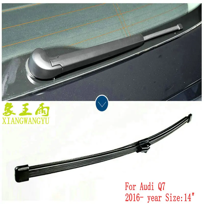 Car rear wiper blade for Audi Q7 (from 2016 onwards ) 14" 1 piece Only rear window wipers|wiper ...