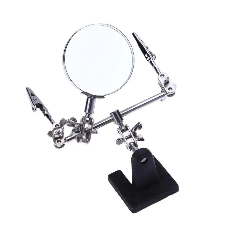 Universal Clamp Form Magnifying Glass Desktop Magnifier Phone Repair ...
