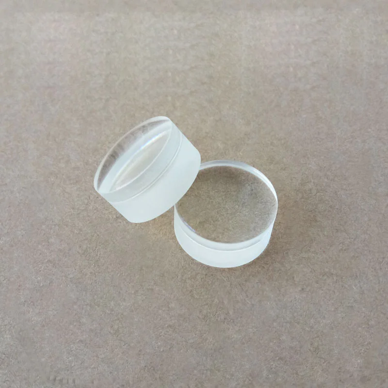 15mm Optical Glass Focal Length 32mm Doublet Optics Double Convex Lens ...