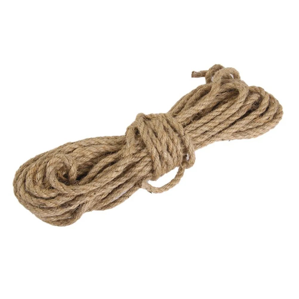 Aliexpress.com : Buy 15M 6mm natural hemp rope DIY tag Label hang rope ...