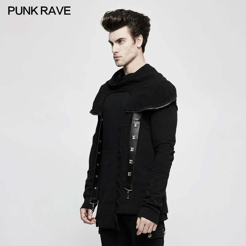 Jersey Punk Rave para hombre, moda Punk Rock de algodón para hombre ...